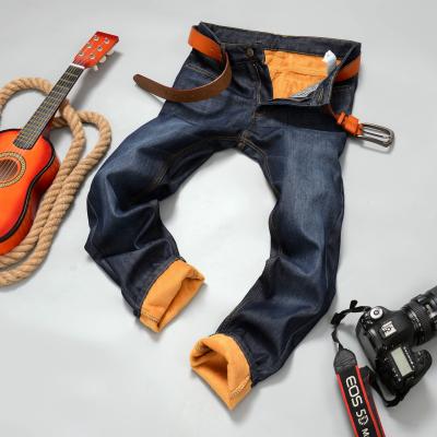 Cina Gli uomini asciutti rapidi di dimensione più dimagriscono il lavaggio medio funky blu-chiaro dei jeans diritti in vendita