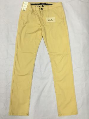 Cina Il lato intasca i pantaloni colorati cachi degli uomini del cotone, pantaloni lunghi casuali dei ragazzi in vendita