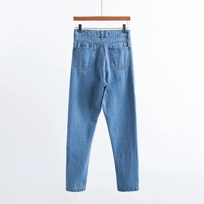 Cina Jeans del denim stampati gamba di short di stile di svago, alti jeans scarni afflitti di Waisted in vendita