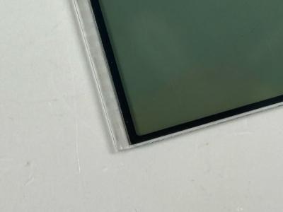 China Código de segmento HTN positivo LCD de luz blanca y negro Pantalla LCD personalizable en venta