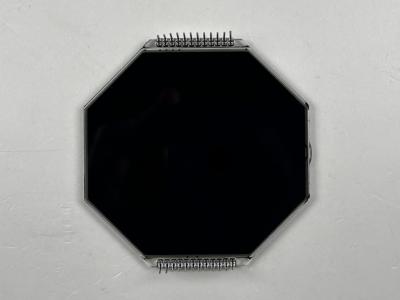 China Pantalla LCD HTN de matriz personalizada de ocho formas monocromática de 7 segmentos de pantalla LCD gráfica para instrumentos de motocicletas en venta