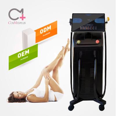 China 810nm Triple Wave Diode Laser Hair Removal System met Water Wind TEC koeltechnologie Te koop