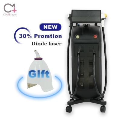 China Eficaz depilação a laser de diodo 808nm Rejuvenescimento da pele com frequência 1-10HZ à venda