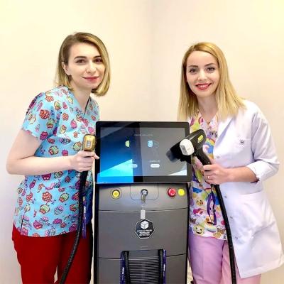 China Equipamento de beleza de depilação a laser de diodo de 1200W 808nm para tratamento rápido e indolor à venda