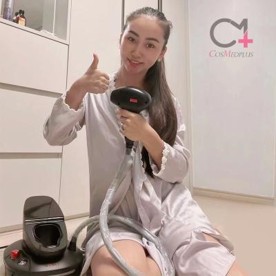 China Mini Triple comprimento de onda 808 1064 755nm diodo laser depilação máquina de cuidados da pele para casa à venda
