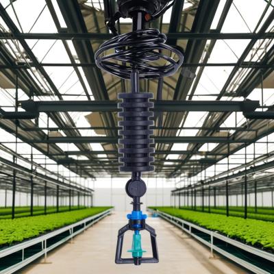 중국 Water Pressure Control Engineering Plastic Inverted Position Rotary Sprinkler for Garden and Farm Irrigation 판매용