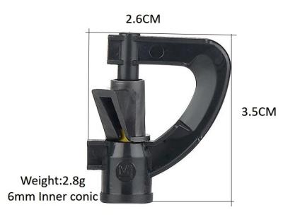 중국 G Type Triangle Agriculture Rotary Micro Sprinklers for Heavy-duty Irrigation Needs 판매용