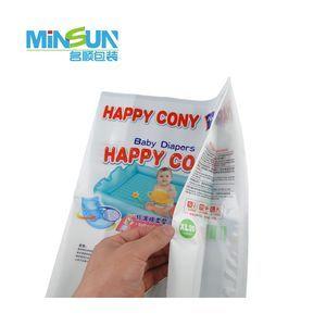 China Eco-Friendly Disposable Baby Diapers in Convenient Shopping Bag for sale
