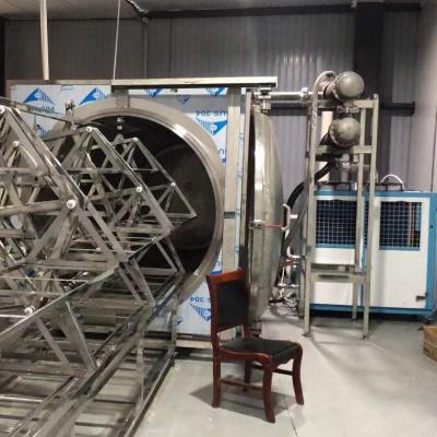 Cina forno a microonde rotatorio di vuoto 48kw in vendita