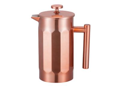 China Fabricante de café francés de la prensa del pote/17 onzas del café de Matt Polish Portable French Press en venta