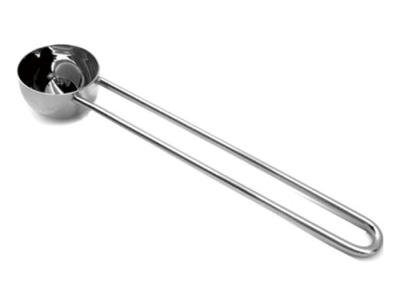 Cina Caffè conciso Bean Measuring Scoop With Long Hnadle di acciaio inossidabile di stile in vendita