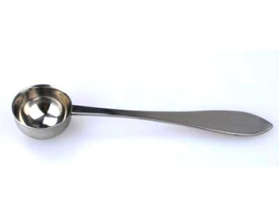 Cina mestolo del caffè di acciaio inossidabile 30g con il cucchiaino lungo LFGB/FDA del caffè della maniglia in vendita