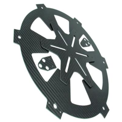 Κίνα 3K twill plain Machined Carbon Fiber Light Weight Forged Sheets Plate προς πώληση