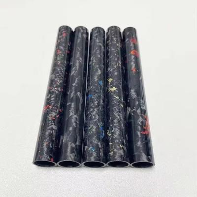 Κίνα Lightweight 3k Carbon Fiber Tube customized carbon fiber poles forged plain fiber tube προς πώληση