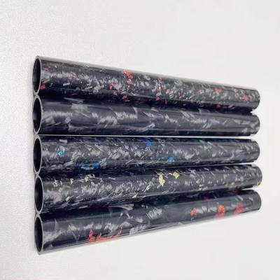 Κίνα Lightweight 3k Carbon Fiber Tube customized carbon fiber poles forged plain fiber tube προς πώληση