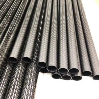 Κίνα High quality Carbon fiber tube 30mm 40mm 50mm 60mm 70mm 80mm wholesale προς πώληση