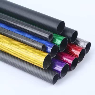 Κίνα High quality Carbon fiber tube 30mm 40mm 50mm 60mm 70mm 80mm wholesale προς πώληση