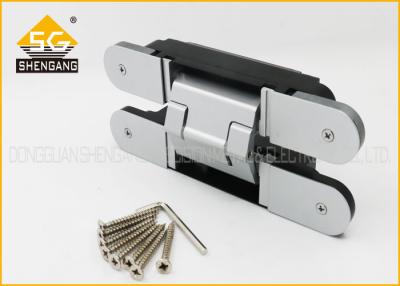 China 3D ajustam as dobradiças resistentes do exterior da porta do metal da porta 180 graus à venda