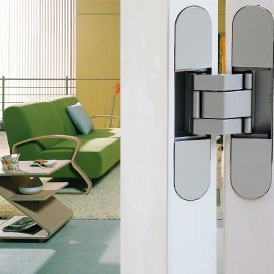 China as portas niveladas ligas de zinco 3D da classe alta ajustáveis esconderam a dobradiça à venda