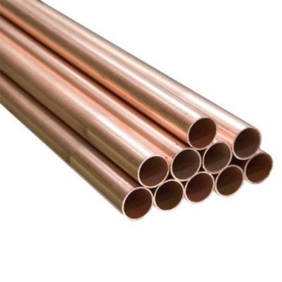 China Cu ≥99% 1/4-7/8 Tubo de cobre Ininterrupto 0,3-3 mm Para industriais à venda