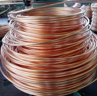 Cina Tubo di rame senza cuciture 120mm C12000 della tubatura del pancake di CA in vendita