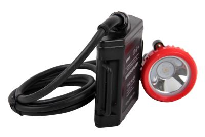China ATEX certified LED Miner Cap Lamp, corded mining safety helmet light, mining cap lights for sale