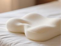 Quality Grey White or Customized Contoured Memory Foam Pillow with Bamboo Fiber Cover Material for sale