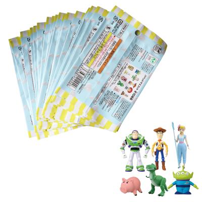 Cina Eco-Friendly Cute Cartoon Character Bag Disposable Hot Selling Poly Packaging And Cards Bag For Toys Frosted Zipper Bag in vendita