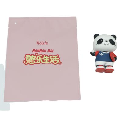 Cina Factory disposable whosale mini resin anime figures, plastic packaging smell proof master chain bag for toys in vendita