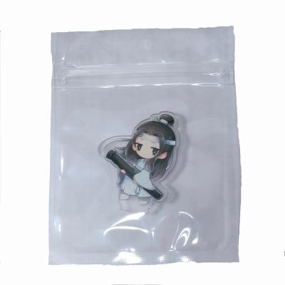 Cina High Low Price Recyclable Small Clear Transparent Gift Pins Ziplock Bags Custom In Stock in vendita