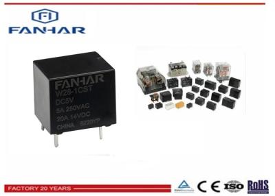 Cina Resistenza di contatto 100mΩ al commutatore elettromagnetico del relè di 6VDC 1A, relè del montaggio del PWB di 20A 14VDC in vendita
