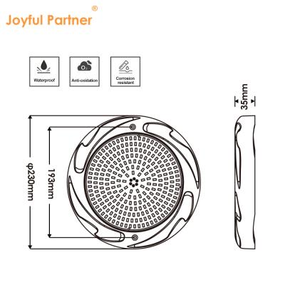 Chine IP68 étanche 12V Par56 résine époxy chaude blanche de haute qualité intelligent SMD LED extérieur à vendre