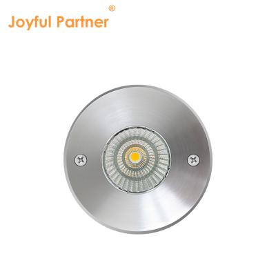 중국 6W 평방 지하 조명 야외 IP67 방수 안착 장착 COB 검은 알루미늄 판매용