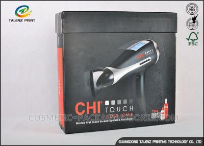 Cina Colore pieno dei contenitori di imballaggio del cartone del trasduttore auricolare stampato con il coperchio piegante magnetico in vendita
