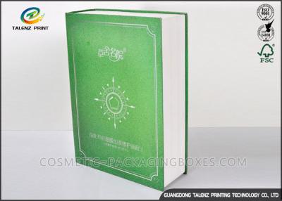 Cina Contenitore di regalo UV d'imballaggio della maschera di protezione di stampa del rivestimento dei contenitori di cosmetico a forma di del libro in vendita