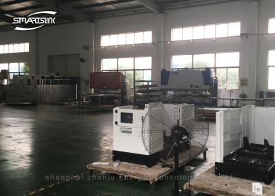 Cina Doppio Carro armato di grande capacità ambientale del combustibile di Cummins Engine 3P 50HZ 380V/400V 160kw 200kva C200S-R del gruppo elettrogeno di generatore di corrente in vendita