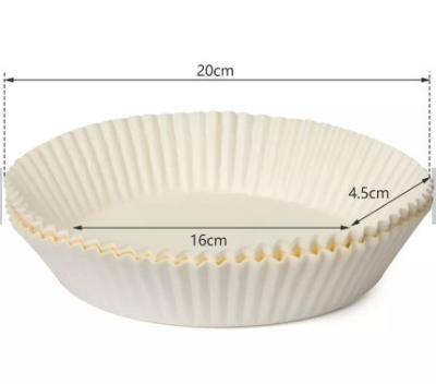 Chine La catégorie comestible Tabletex d'air de revêtements de papier jetables de friteuse collent non le papier de cuisson à vendre