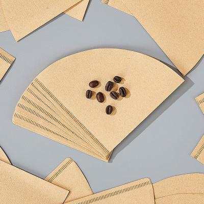 Cina Pasta di cellulosa il caffè a forma di V di carta del filtrante di caffè filtra il cono V60 in vendita