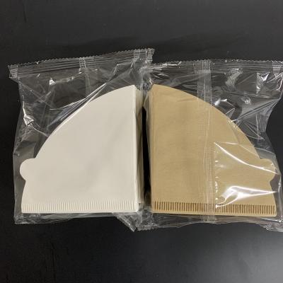Κίνα V60 Φιλτράρια καφέ με κώνους μίας χρήσης ∆ιασκόπημα χαρτιού φιλικό προς το περιβάλλον για 3-4 φλιτζάνια προς πώληση