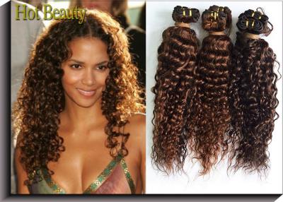 China Cabelo humano de Remy do indiano profundo da onda não que tece o ODM do OEM da cor de Nautral à venda