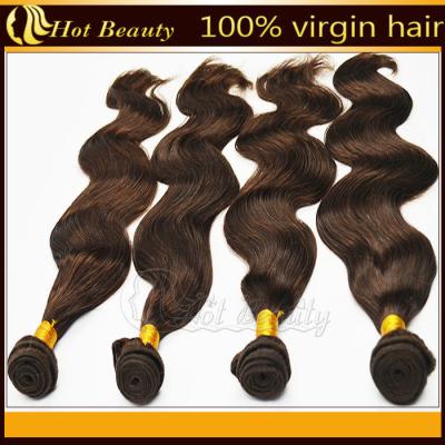 Cina Estensioni dei capelli umani di signora Brown Brazilian Remy Virgin, capelli lunghi ricci in vendita