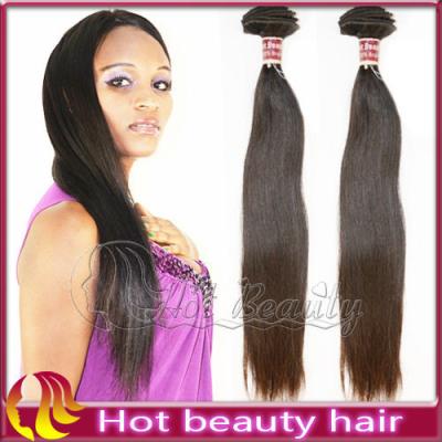 Cina Capelli umani diritti serici Brown, estensioni lucide di Remy del brasiliano dei capelli in vendita