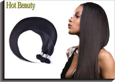 China Classifique extensões peruanas do cabelo do Virgin 6A 100 com trama dobro, cabelo reto de seda à venda