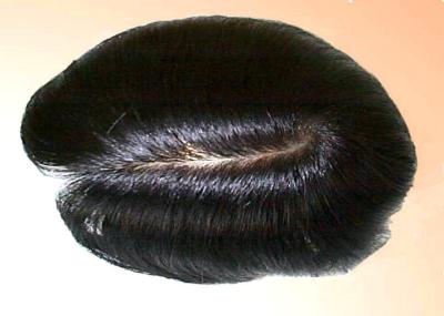 Cina Chiusura del tessuto del pizzo/OEM cinesi diritti naturali del tupè capelli umani in vendita