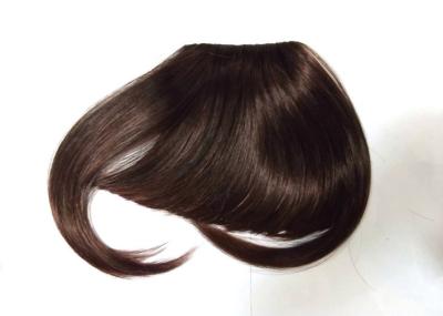 Cina Libero dritto a strati marrone 100% Remy Fringe parrucca capelli del groviglio in vendita