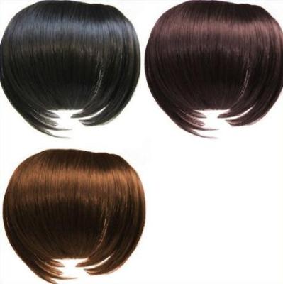 Cina Nero e marrone del groviglio gratuito 100% Remy Vergine Fringe parrucca capelli in vendita