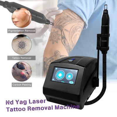 Cina Q Switched Tattoo Remover And Carbon Peeling Equipment Nd Yag Laser Qswitch macchina per la rimozione del tatuaggio in vendita