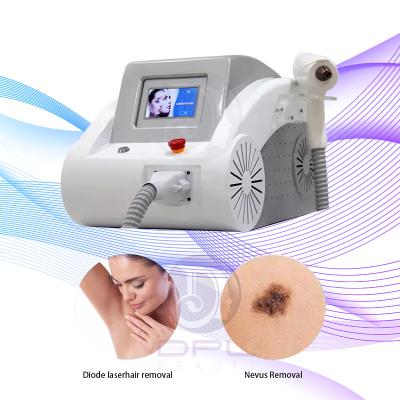 China Equipo de belleza láser para uso doméstico Nd Yag láser 532nm 1064nm 1320nm máquina de eliminación de tatuajes en venta
