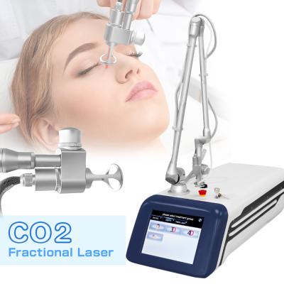 China Portable Desktop 10600nm Co2 Fraktionslasersystem Haut-Resurfacing-Maschine für Gesichtslifting und Faltenentfernung zu verkaufen