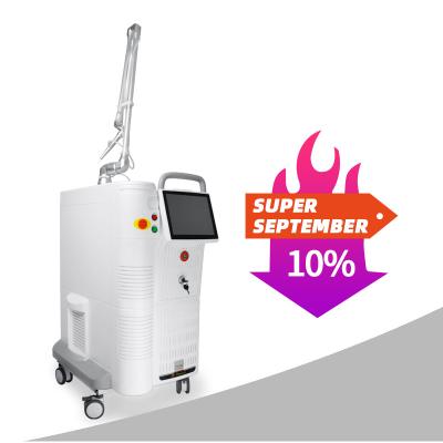 China 10 Zentimeter großer Bildschirm Hautverjüngung Dehnungsflecken Entfernung Vaginal Straffung Maschine chirurgische RF-Fraktions-CO2-Laser zu verkaufen